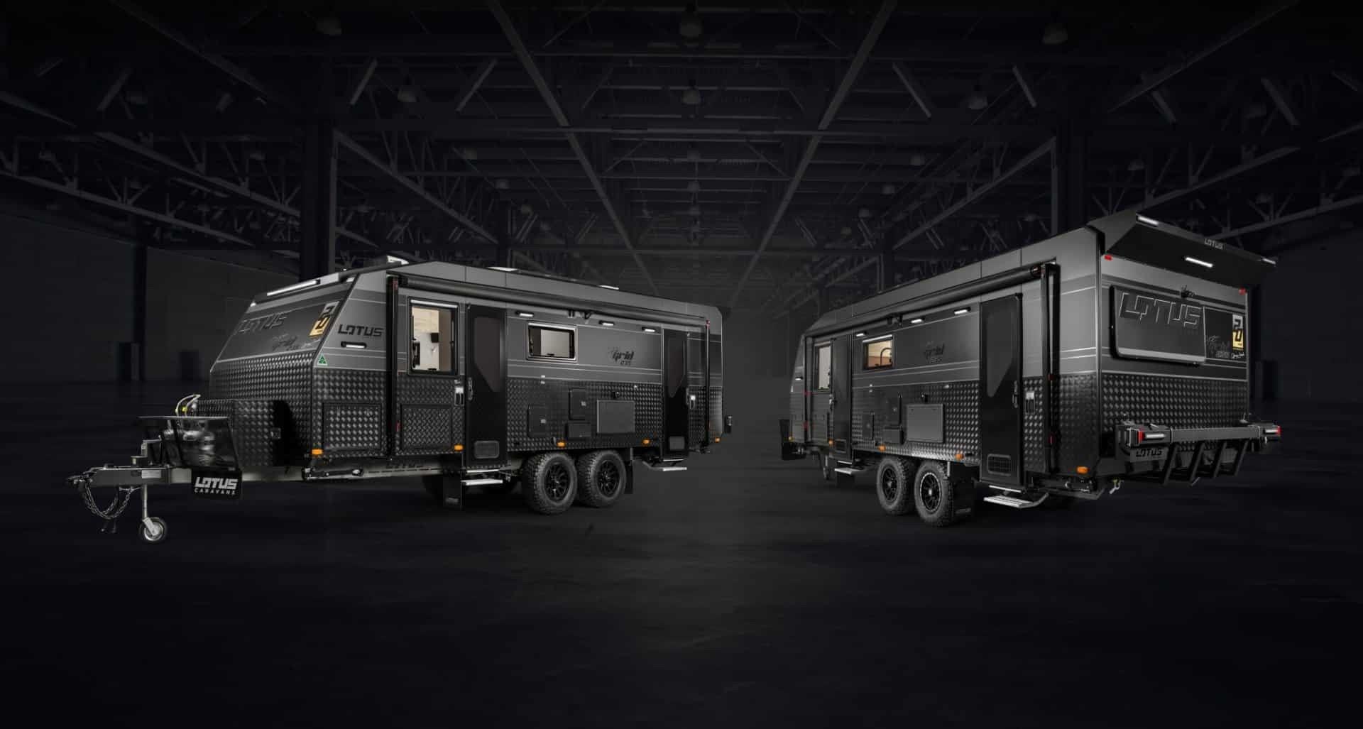 OFF GRID Lotus Caravans Caravans Range - George Day Caravans